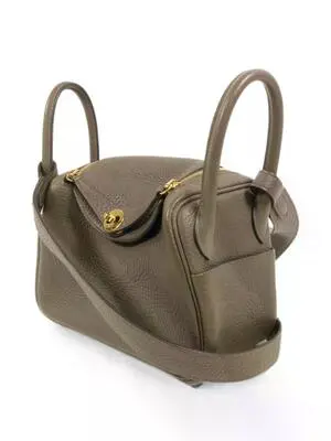 Hermès 2019 Mini Lindy Tote Bag - Grey
