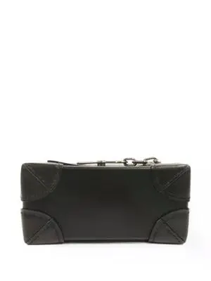 LOUIS VUITTON Nano Steamer Monogram Eclipse Shoulder Bag