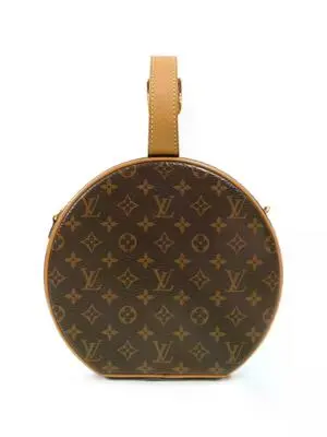 LOUIS VUITTON Petite Boîte Chapeau Two-way Handbag In Monogram Canvas