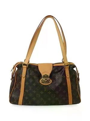 LOUIS VUITTON 2009 Mid Monogram Stresa Pm Shoulder Bag - Brown