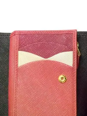 Prada Saffiano Leather Fold Wallet