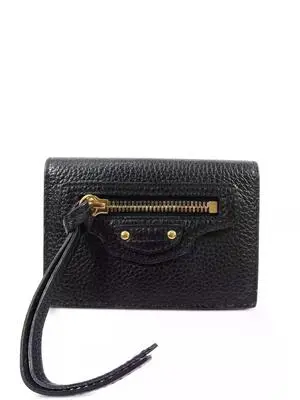 Balenciaga Mini Neo Classic Wallet - Black