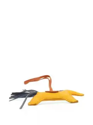 Hermès Pm Rodeo Horse Bag Charm - Yellow