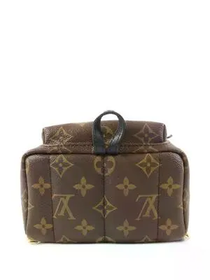 LOUIS VUITTON Mini Palm Springs Backpack In Monogram Canvas - Brown