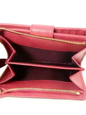 Prada Saffiano Leather Bifold Wallet