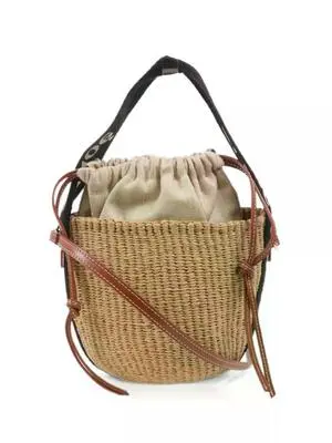 Chloé Woody Basket Tote Bag - Neutrals