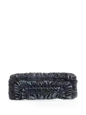 Balenciaga Bow-detail Clutch Bag - Black
