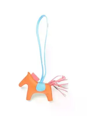 Hermès Pm Rodeo Bag Charm - Orange