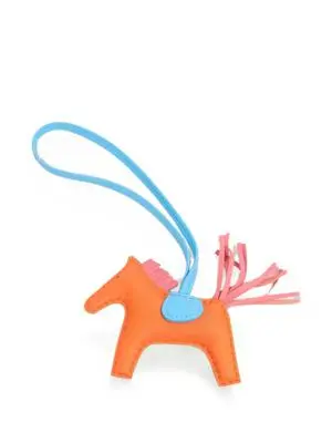 Hermès Pm Rodeo Bag Charm - Orange