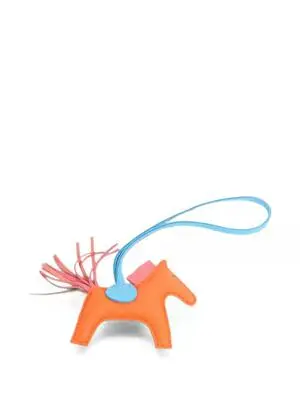 Hermès Pm Rodeo Bag Charm - Orange
