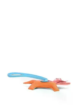 Hermès Pm Rodeo Bag Charm - Orange