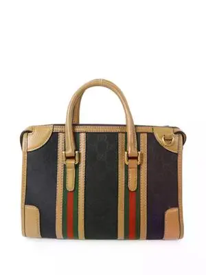 Gucci Medium Bauletto Tote Bag - Brown