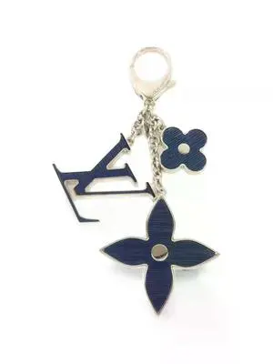 LOUIS VUITTON Logo Bag Charm - Silver