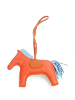 Hermès Rodeo Mm Bag Charm - Orange