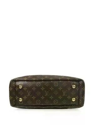 LOUIS VUITTON Pallas Shopper Monogram Tote Bag - Brown