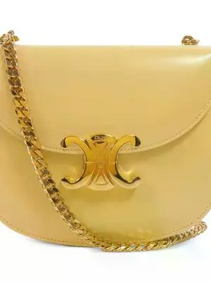 Celine Triomphe Cléa Shoulder Bag - Neutrals