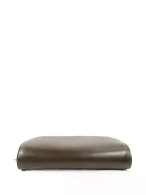 LOUIS VUITTON Louis Vuitton Baikal Taiga Clutch Bag Brown