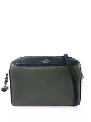 COACH VINTAGE Leather Shoulder Bag - Green
