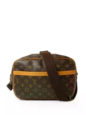 LOUIS VUITTON Pm Reporter Monogram Shoulder Bag - Brown