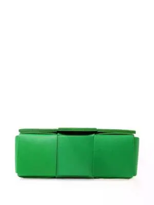Bottega Veneta Mini Cassette Crossbody Bag - Green