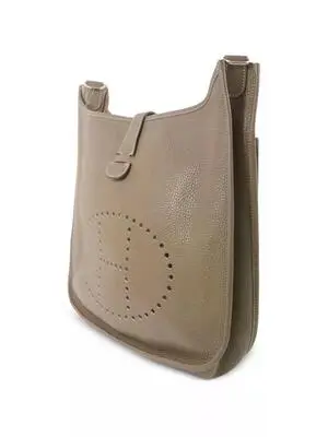 Hermès 2015 Gm Evelyne Leather Shoulder Bag - Brown