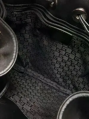 Gucci Eyelet Drawstring Handbag