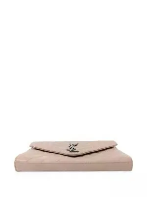 Saint Laurent Envelope Chain Shoulder Bag - Pink