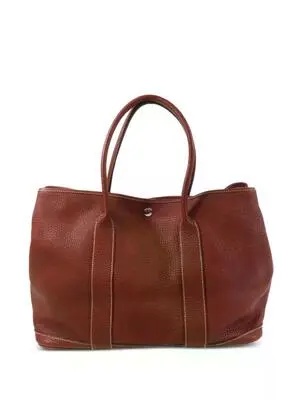 Hermès Garden Party Pm Negonda-leather Tote Bag - Brown