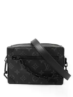 LOUIS VUITTON Mini Soft Trunk Shoulder Bag - Black