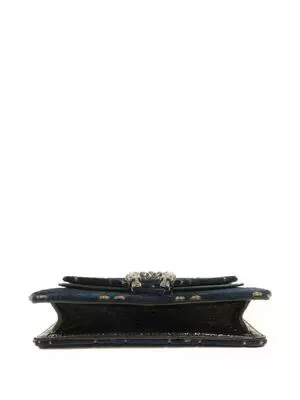 Gucci Dionysus Gg Supreme Velvet Shoulder Bag