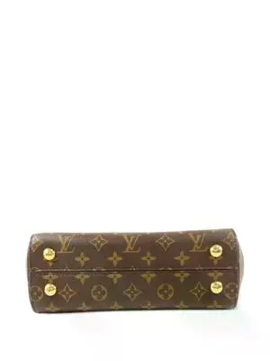 LOUIS VUITTON Monogram Canvas Bb Cluny Tote Bag - Brown