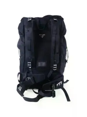 Prada Large Tessuto Backpack - Black