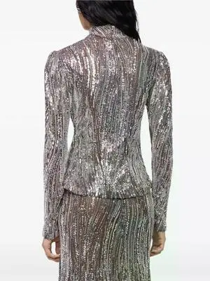 Rabanne Sequin-embellished Top