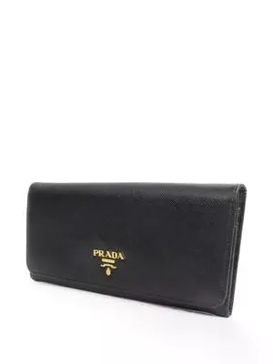Prada Logo-plaque Wallet