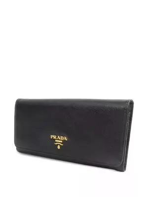 Prada Logo-plaque Wallet