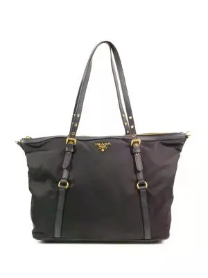 Prada Tessuto Tote Bag - Blue