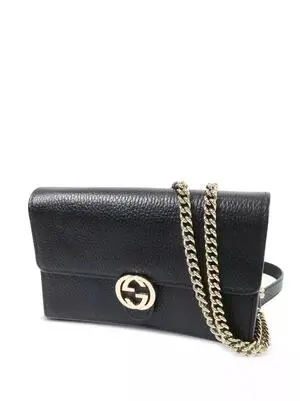 Gucci Gg Interlocking Chain Shoulder Bag
