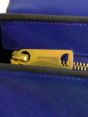 Celine Trapeze Shoulder Bag - Blue