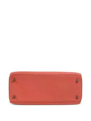 Hermès 28 Kelly Leather Tote Bag - Pink