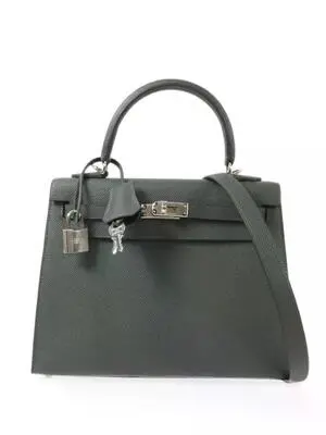 Hermès 2025 Kelly 25 Epsom Tote Bag - Grey