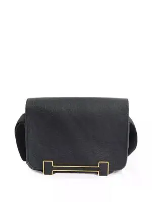 Hermès Geta Shoulder Bag - Black