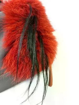 Fendi Monster Fur Trimmed Backpack