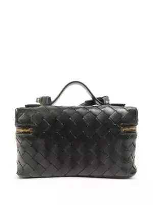 Bottega Veneta Bang Bang Intrecciato Shoulder Bag - Black