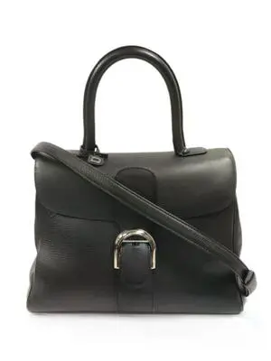 Delvaux Brillant Mm Satchel Bag - Black