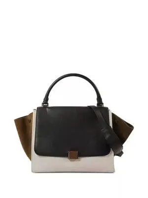 Celine Medium Trapeze Two-way Handbag - Black