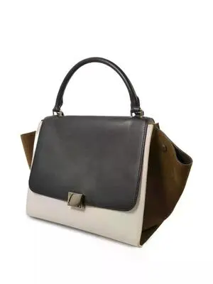Celine Medium Trapeze Two-way Handbag - Black