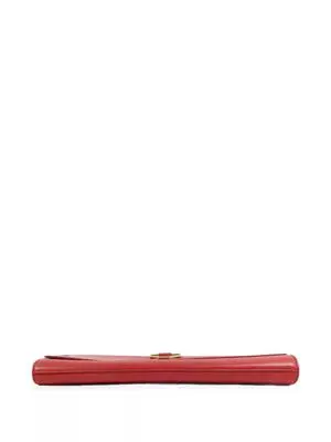 Saint Laurent Chyc Clutch Bag - Red