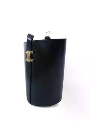 Celine Triomphe Plaque Bucket Bag