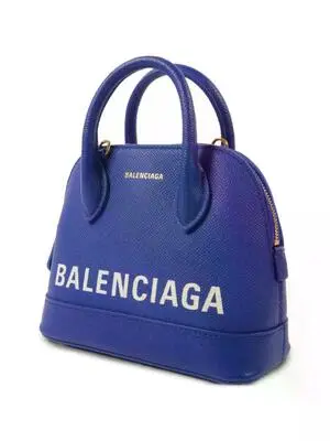 Balenciaga Ville Shoulder Bag - Blue