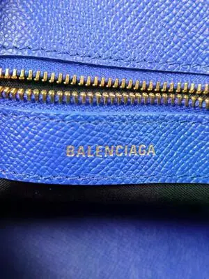 Balenciaga Ville Shoulder Bag - Blue